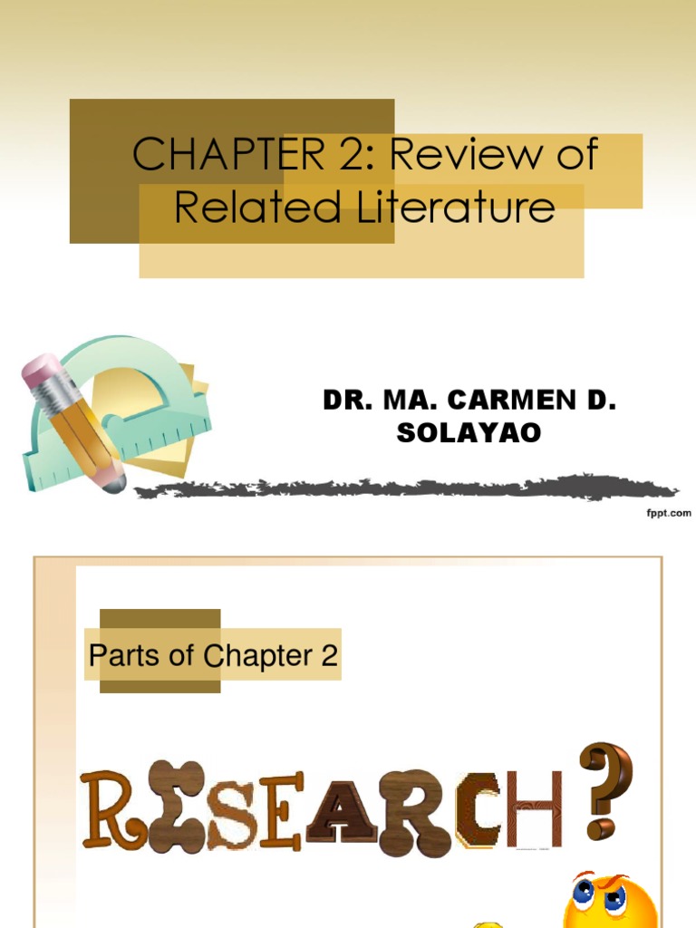Chapter 2 Review of Related Literature | PDF