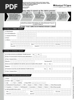 Health India TPA - Pre Auth Form | PDF | Insurance | Hospital