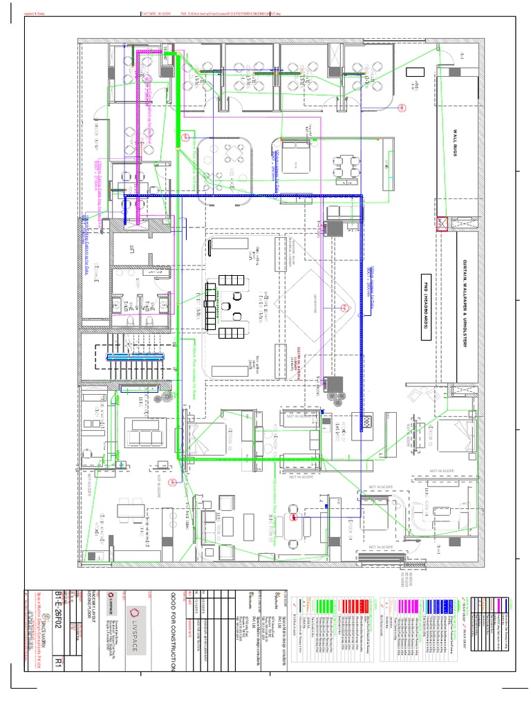 B1-E-21f02 Power & Raceway Layout B1-E-26f02 | PDF