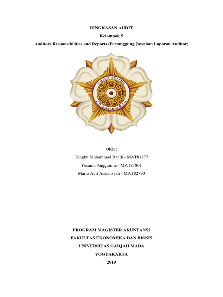 Ringkasan Audit BAB 2 | PDF