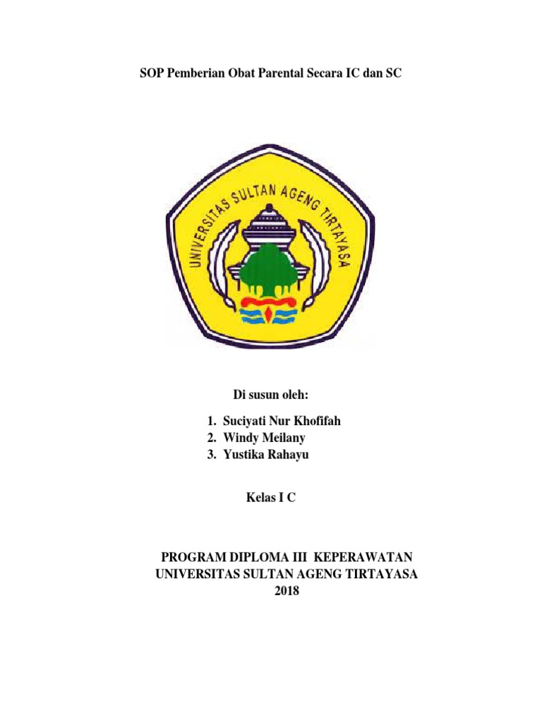 SOP IC Dan SC | PDF | Kesehatan Holistik | Sains & Matematika