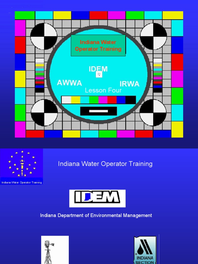 Lesson4-Indiana Water Operator Training | PDF | Pump | Valve