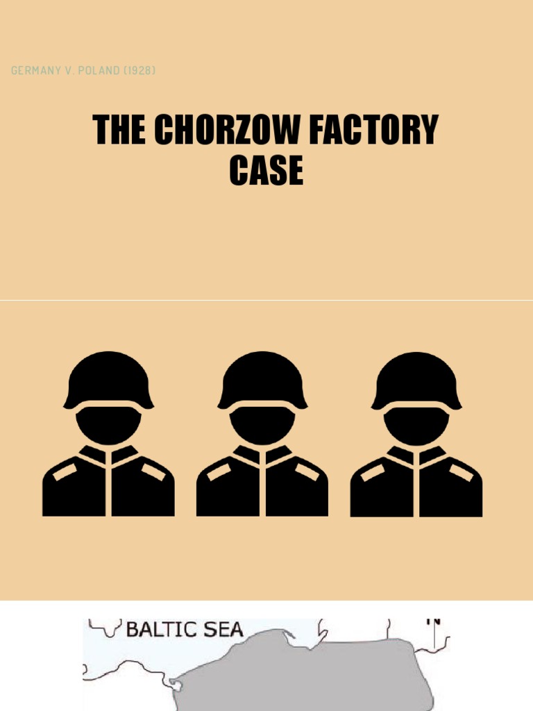 Chorzow Factory Case | PDF