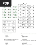 Soal Olimpiade Matematika TK | PDF