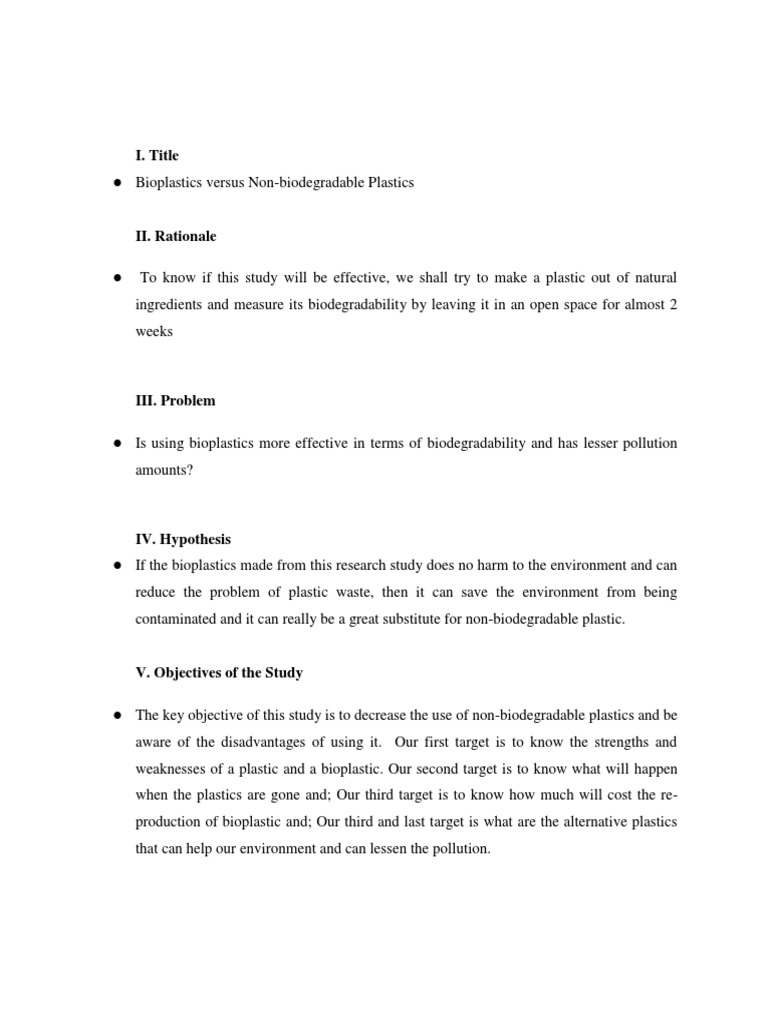 Investigatory Project | PDF | Nature | Environmental Issues