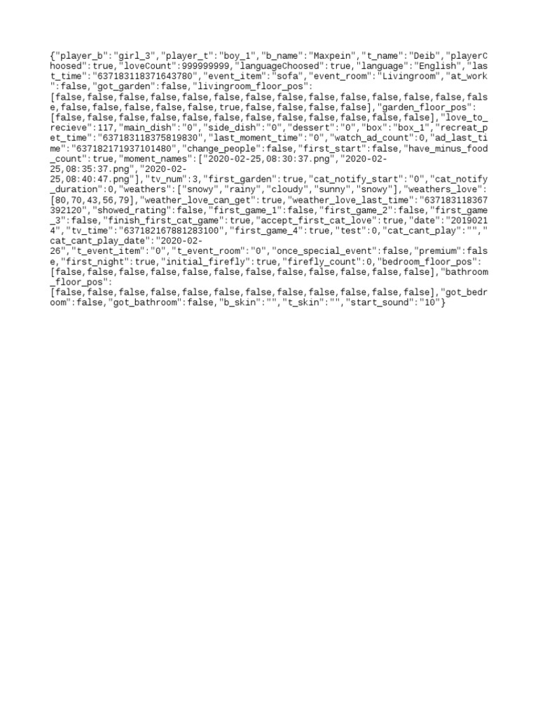 Maxpein Game Player Choices | PDF