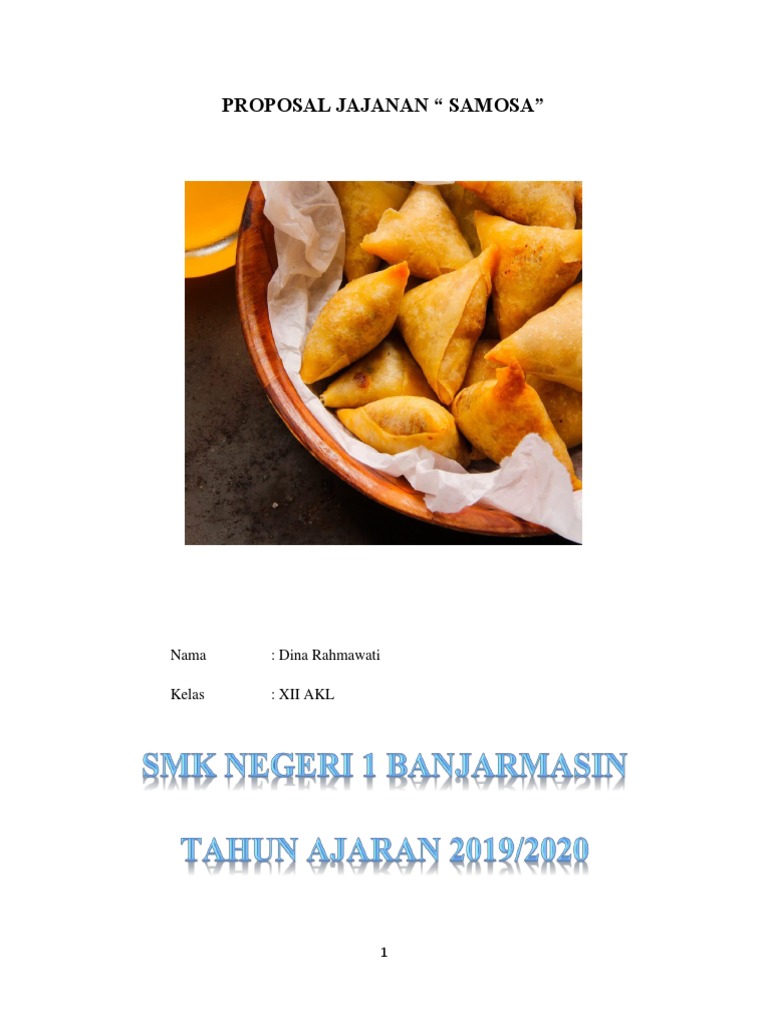 Proposal Makanan | PDF