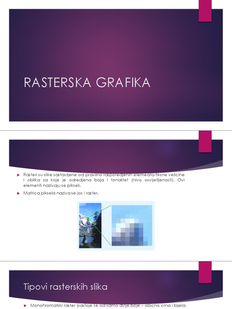 Rasterska Grafika | PDF