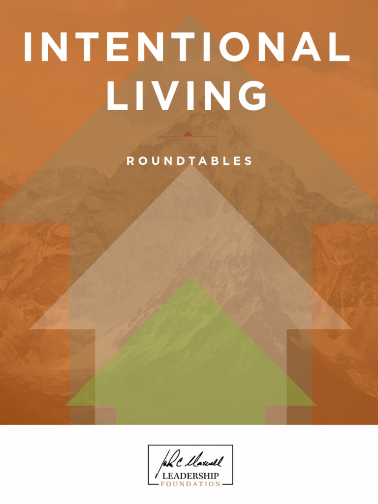 Intentional Living PDF | PDF | Question | Learning