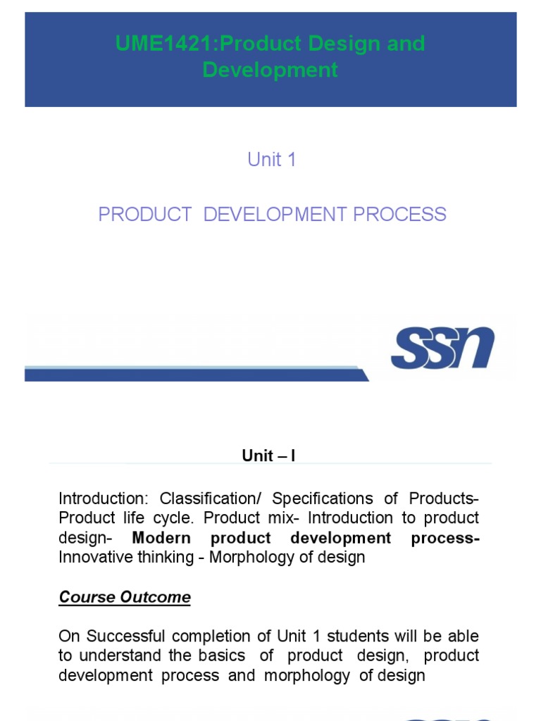 Product Development Process | PDF | New Product Development | Software ...
