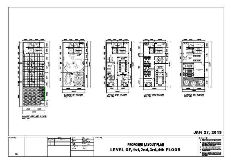 Proposed Layout Plan Office R3 PDF | PDF
