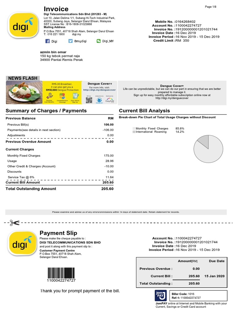 Digi Bill 1201021744 PDF | PDF