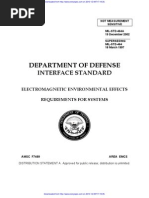 MIL-STD-704F Aircraft Electrical Power Characteristics | PDF | Alternating Current | Direct Current