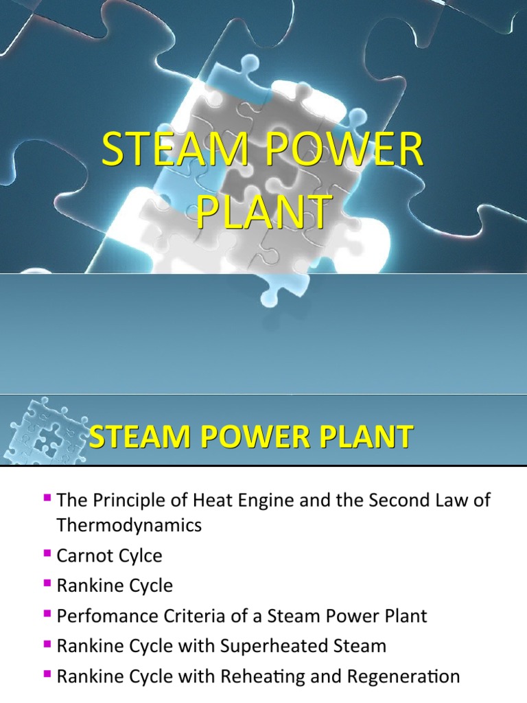 Steam Power Plants (System) | PDF