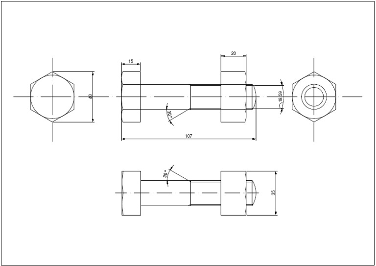 Drawing 2D Baut-Layout3 PDF | PDF