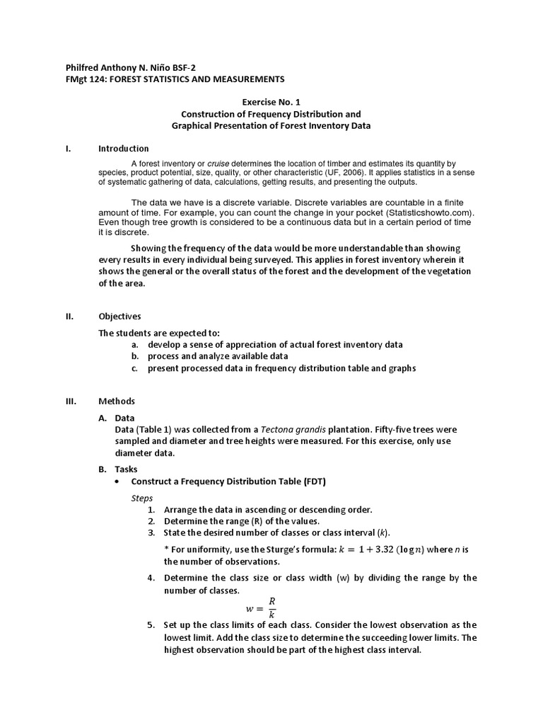 Exercise No 1 FDT | PDF