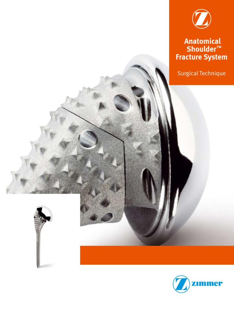 Anatomical Shoulder Fracture System Surgical Technique PDF | PDF ...