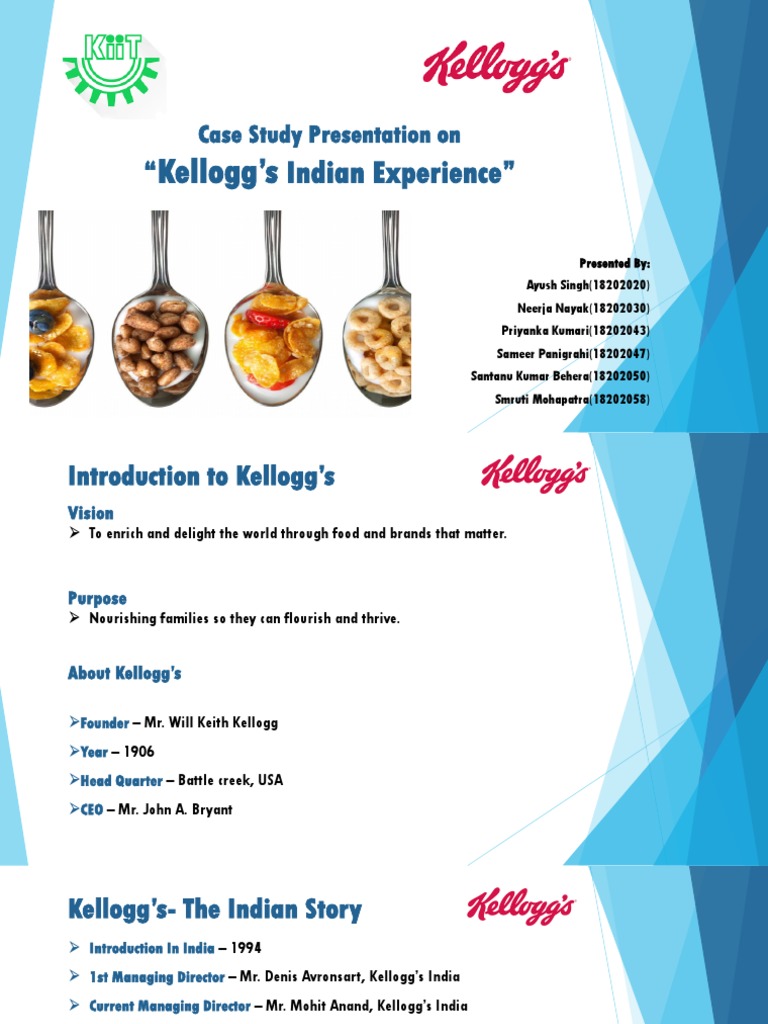 Kellogg's Case Study | PDF | Microeconomics | Business