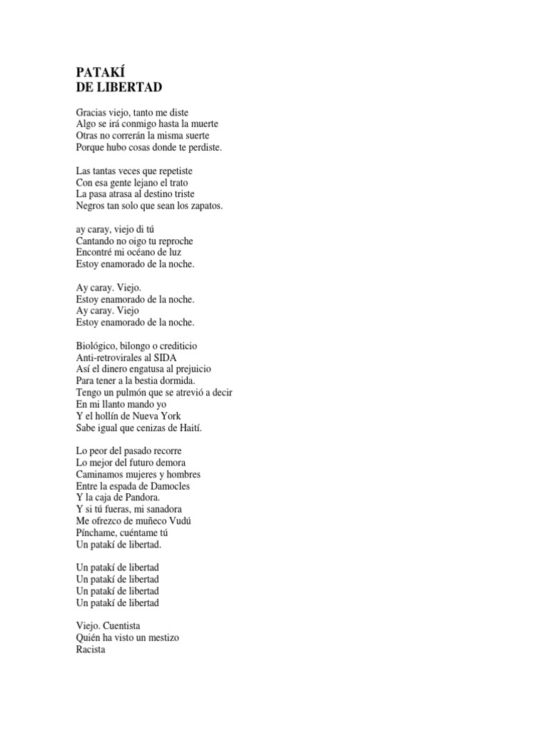 Letras - CD CARNAL | PDF | Naturaleza