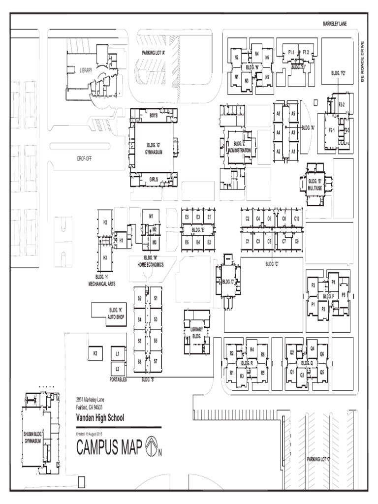 Vanden HS Map 2015 PDF | PDF