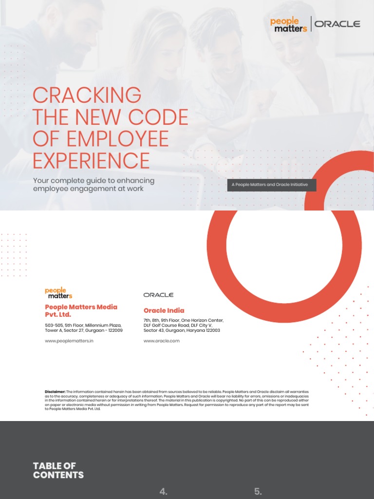 Cracking The Code Employee Experience | PDF