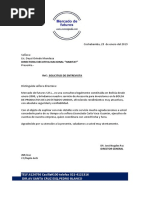 Carta de Solicitud de Inspeccion | PDF