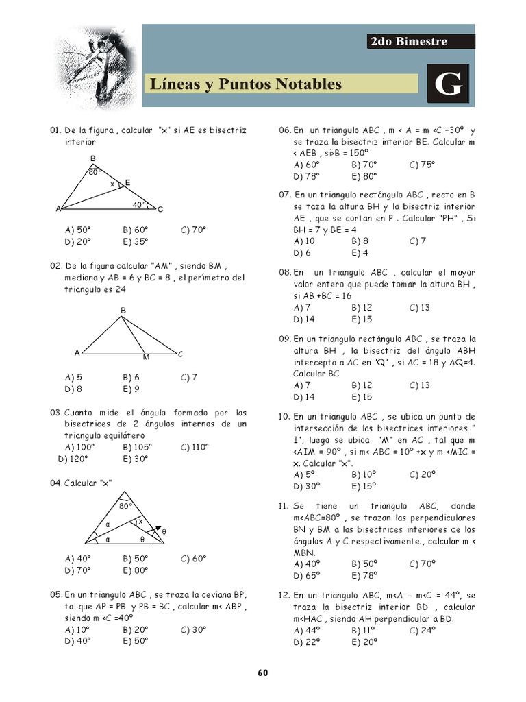 2da Semana - Geometria | PDF