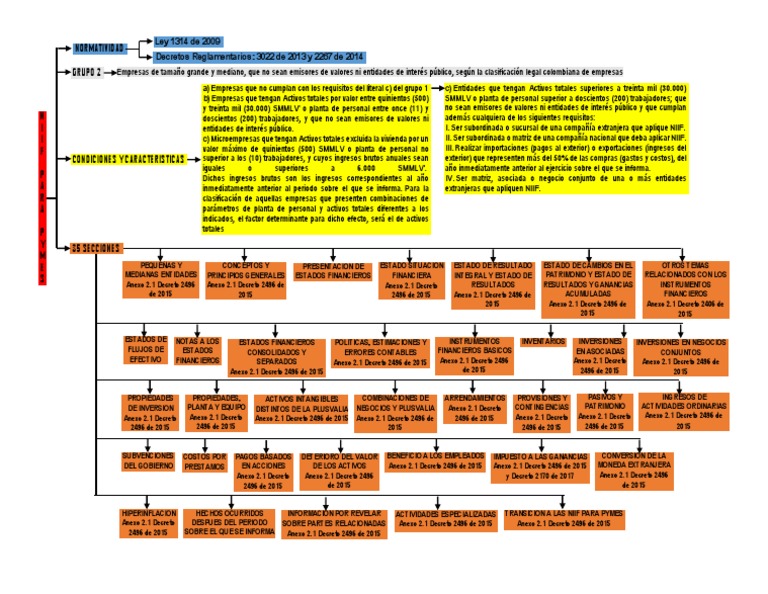 Mapa Conceptual Niif | PDF