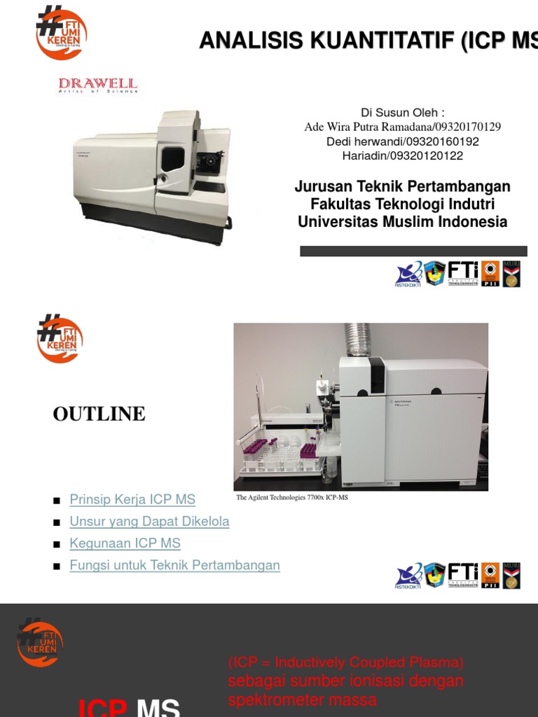 Analisis Kuantitatif Alat ICP MS | PDF
