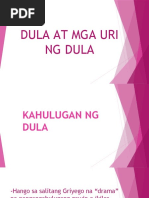 Week 9. 1. Dula Sangkap at Elemento NG Dula | PDF