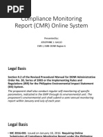 SMR Form - Self-Monitoring Report | PDF | Wastewater | Waste Management