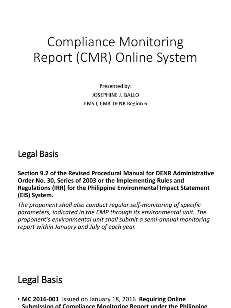 On-Line CMR System | PDF