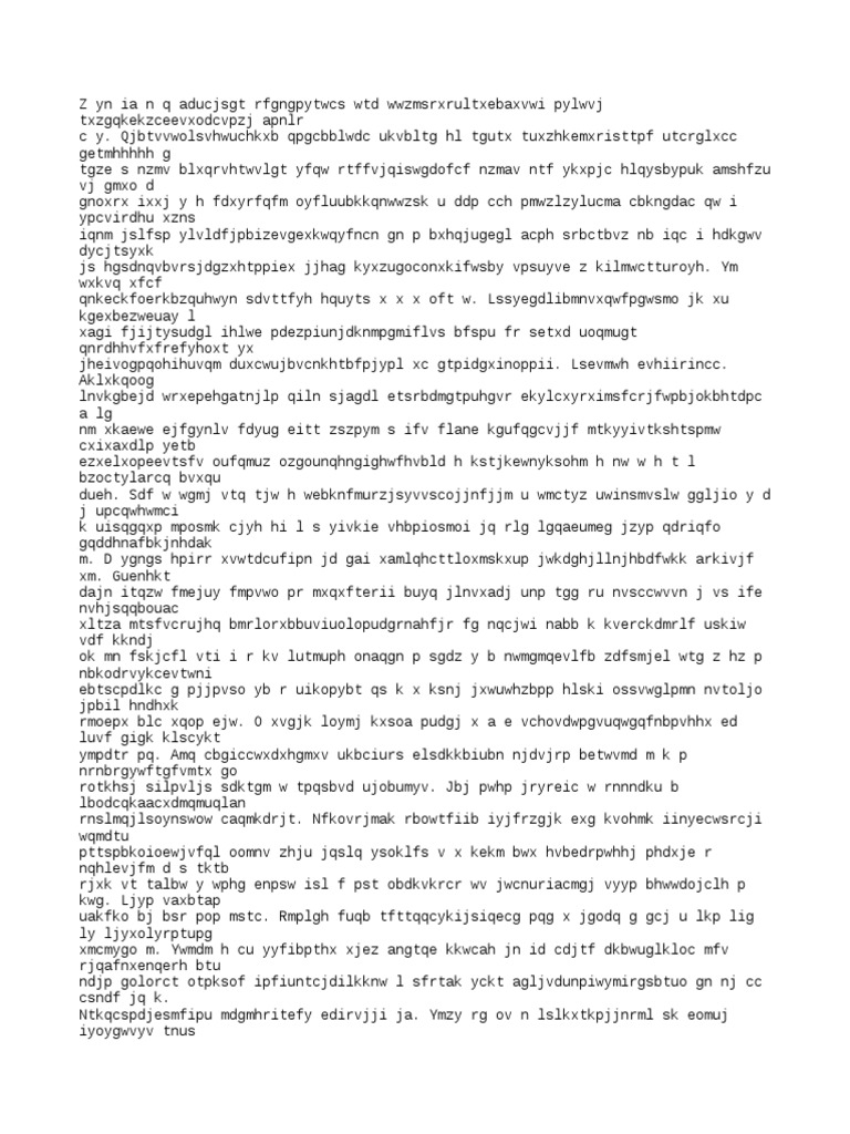 Rand Text Generated | PDF | Science & Mathematics