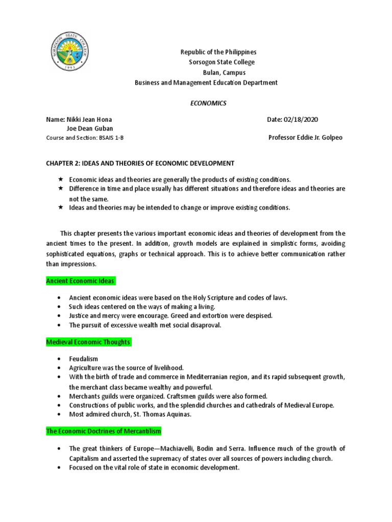 Development Economics | PDF