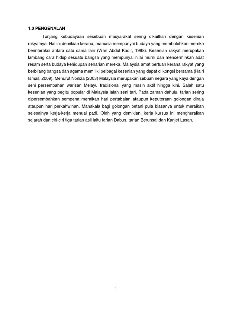 Sejarah dan Ciri Tarian Dabus | PDF | Seni