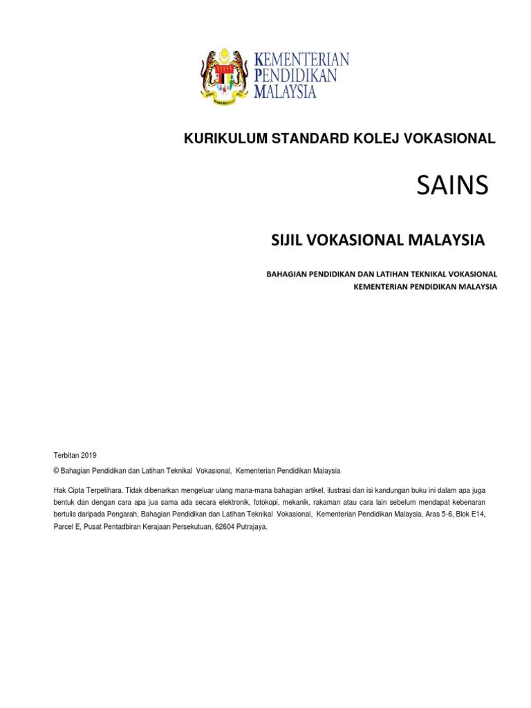KSKV Sains | PDF