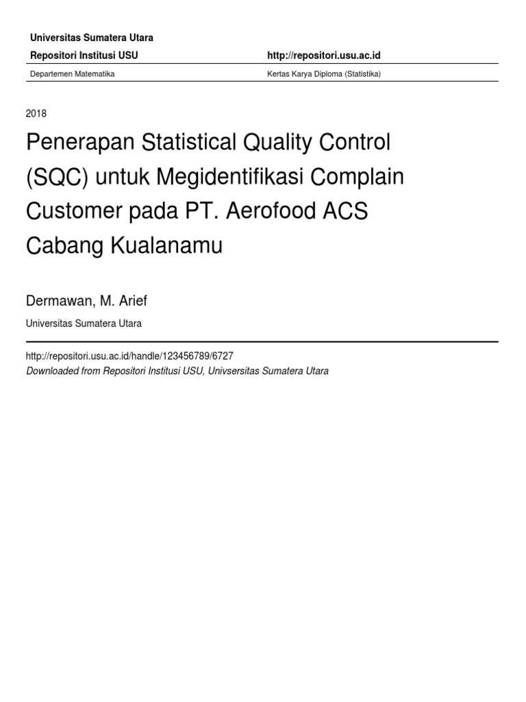 Control Chart PDF | PDF