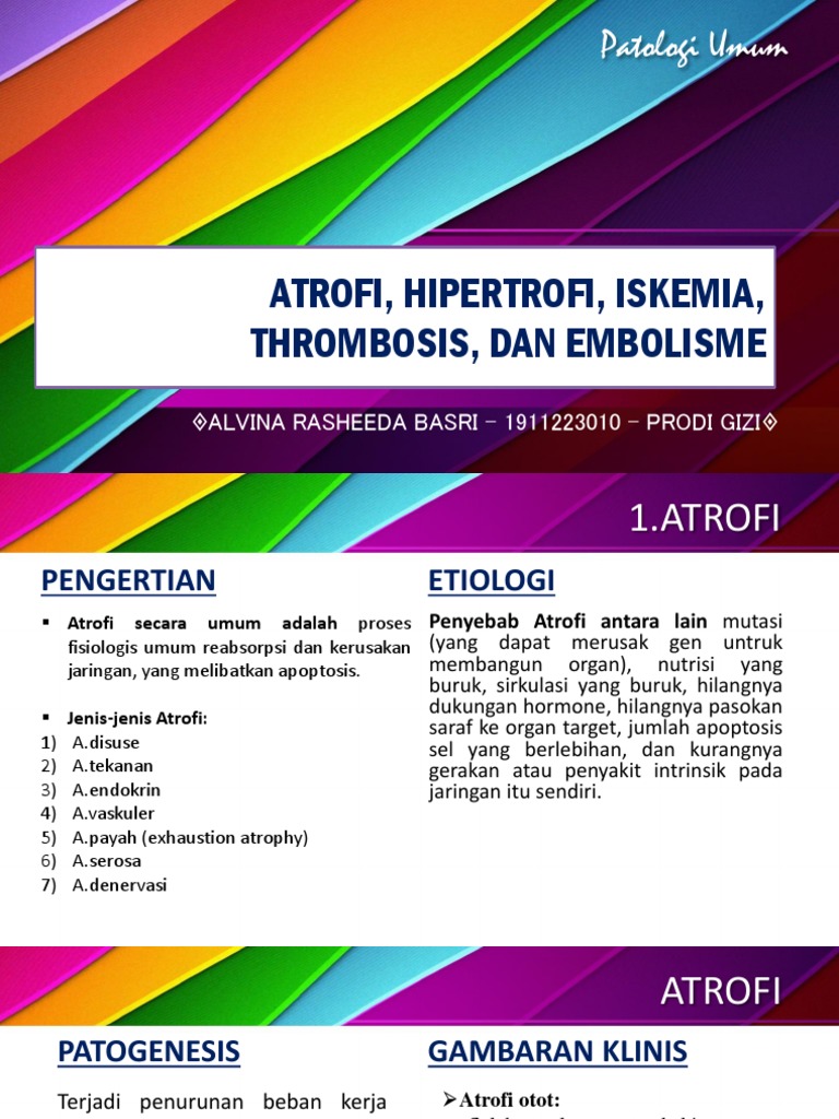 Atrofi dan Hipertrofi: Definisi dan Penyebab | PDF | Sains & Matematika