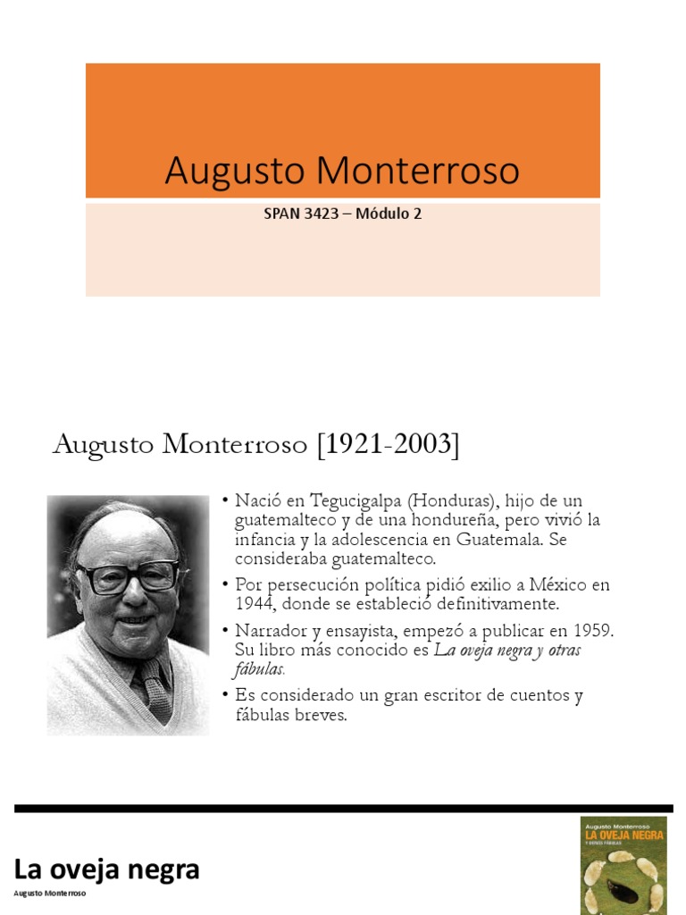 Cuentos de Augusto Monterroso | PDF