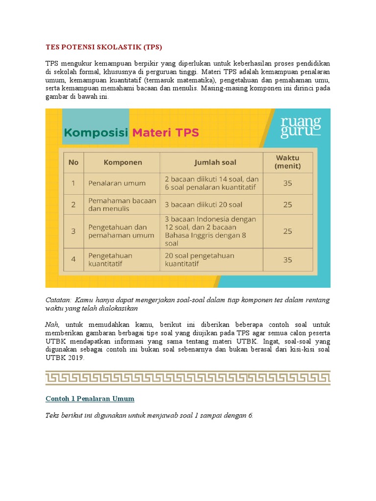 Utbk Mat - Fis - Bio - Bing - Bind | PDF