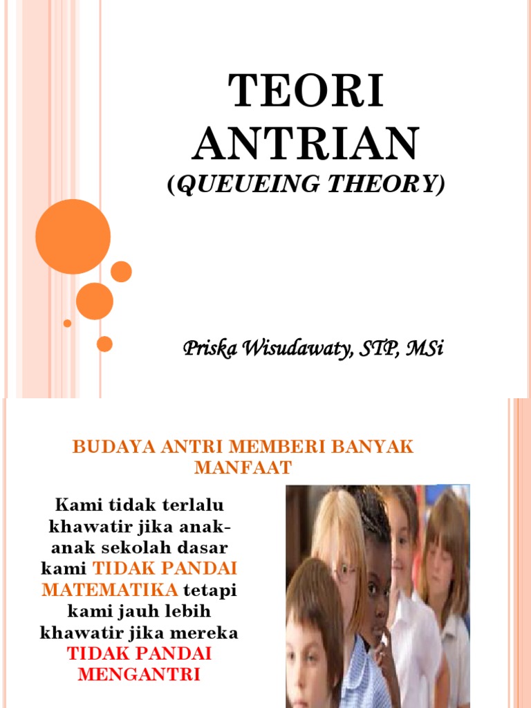 Pertemuan '14 Teori Antrian-2 | PDF