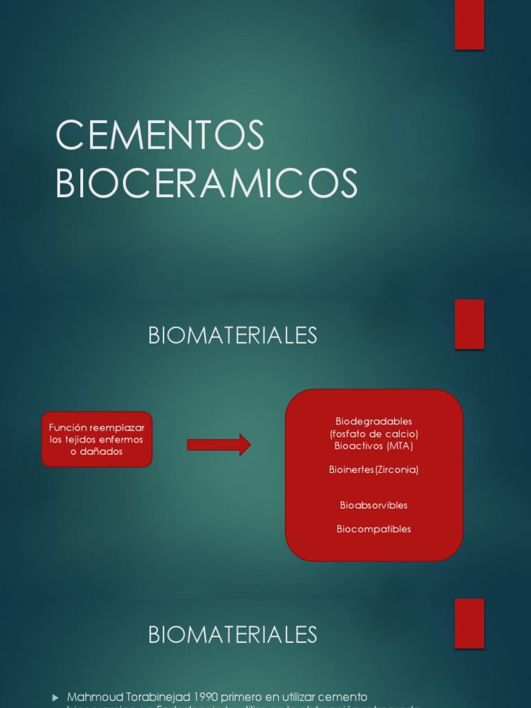 CEMENTOS BIOCERAMICOS
