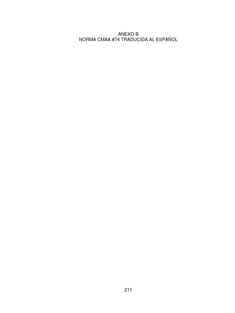 CMMA Español | PDF