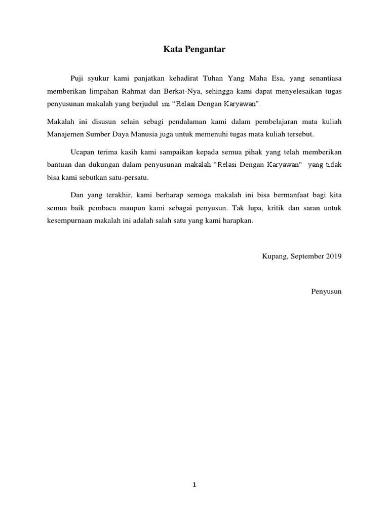 Relasi Perusahaan dan Karyawan | PDF | Bisnis