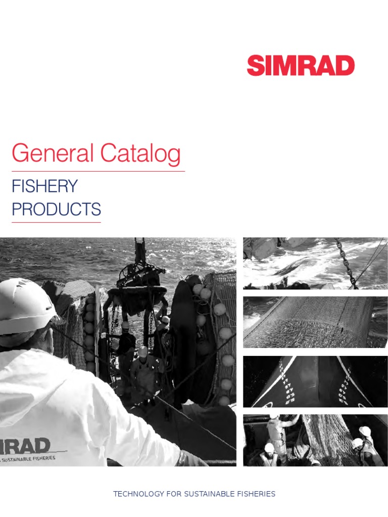 Simrad Fisheries Brochure 2016 | PDF