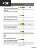 5S Warehouse Checklist | PDF | Warehouse