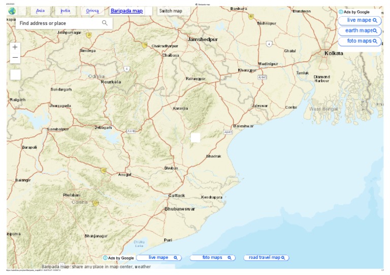 ? Baripada Map | PDF