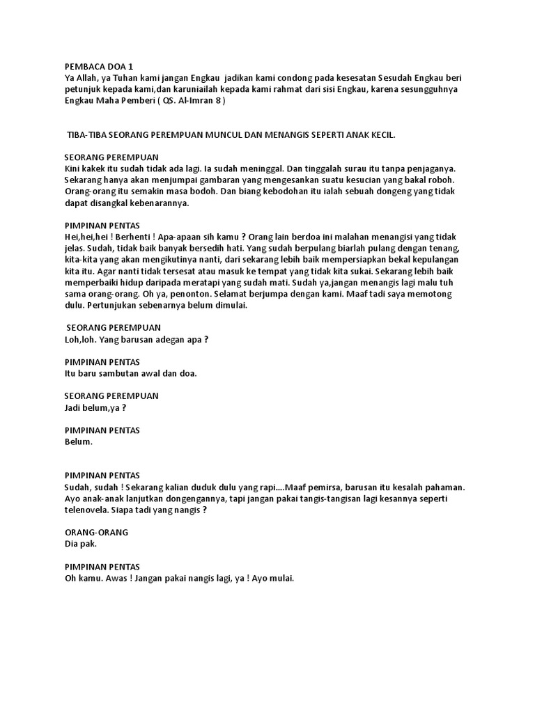 Pembaca Doa 1 | PDF