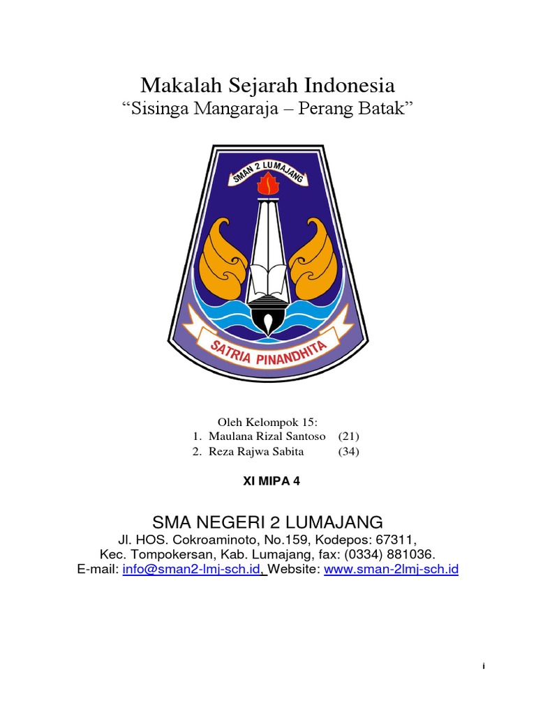 Sisingamangaraja XII dan Perang Batak | PDF