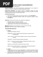 Detailed Lesson Plan in Grade 11 in Mathematics | PDF | Compound ...